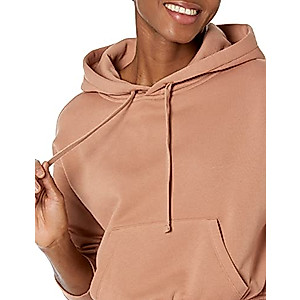 Amazon Essentials Womens Hoodies - Crop Pullover Sweatshirt (Available in Plus Size), Light Brown, 6X