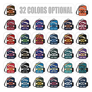 Personalized Custom Lunch Bag Box with Name Number Customized Reusable Insulated Lunch Tote Bag for Family Friends Office Picnic 32 Colors Gifts