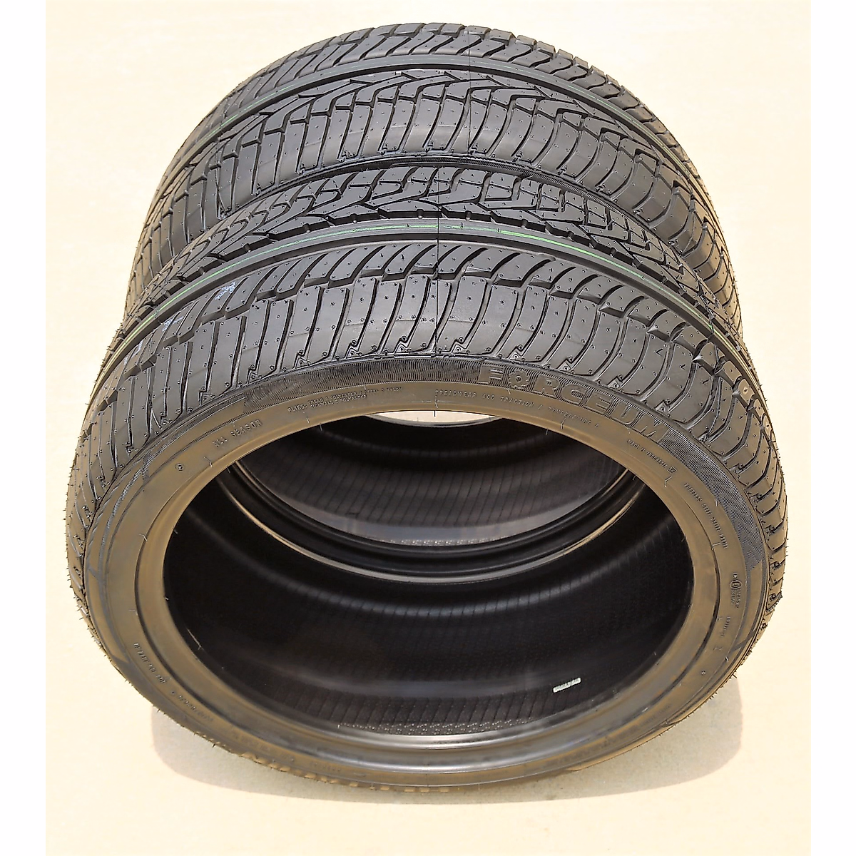 Set of 2 (TWO) Forceum Heptagon SUV All-Season Truck/SUV Performance Radial Tires-255/55R18 255/55/18 255/55-18 109V Load Range XL 4-Ply BSW Black Side Wall