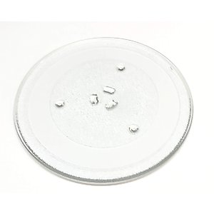 OEM Samsung Microwave Glass Plate Tray Turntable Shipped with ME16H702SEW, ME16H702SEW/AA, ME16H702SEW/AC, ME16K3000AB, ME16K3000AB/AA, ME16K3000AB/AC