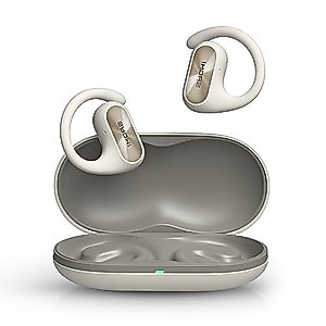 1MORE Fit SE S30 Open Ear Earbuds, Sports Earbuds Split Design with Ear hooks, Bluetooth 5.3 Headphones with 4 Microphones for Clear Calls, IPX5, 30-Hour Playtime, Wireless Earbuds, White