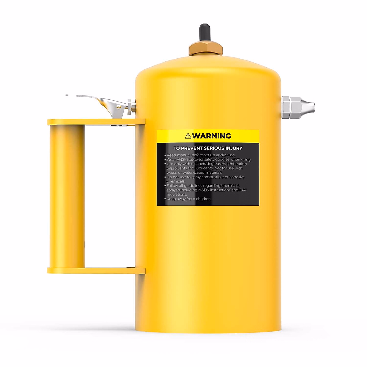 InoKraft Non-Aerosol Sprayer G1 - Pressurized Spray Bottle for Industrial-Strength, Non-Corrosive, Easy-to-Maintain Paint Sprayer for Mechanical and Automotive Repair