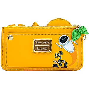 LOUNGEFLY PIXAR WALL-E AND EVE BOOT PLANT FLAP WALLET