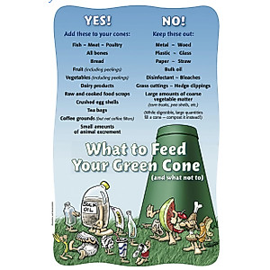 Green Cone Solar Digester Food Waste Composting System for Residential Use