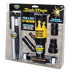 Poolmaster 28009 Magic Jet Spa, Pond and Small Swimming Pool Vacuum, Premier Collection, Medium, Neutral