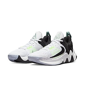 Nike Men's Giannis Immortality White/Metallic Gold-Black (CZ4099 100) (White/Barely Volt/Grey Fog/Black, us_footwear_size_system, adult, men, numeric, medium, numeric_8_point_5)