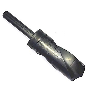 XMHF 33mm High Speed Steel 1/2" Reduced Shank Drill Bit Black Oxide Finish