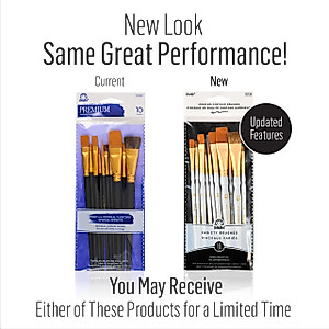 Plaid Learn to Paint Premium Brush Set, 50536 (10-Piece), 1-(Pack)