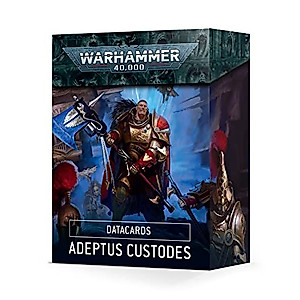 Warhammer 40k - Adeptus Custodes 9th Edition Datacards