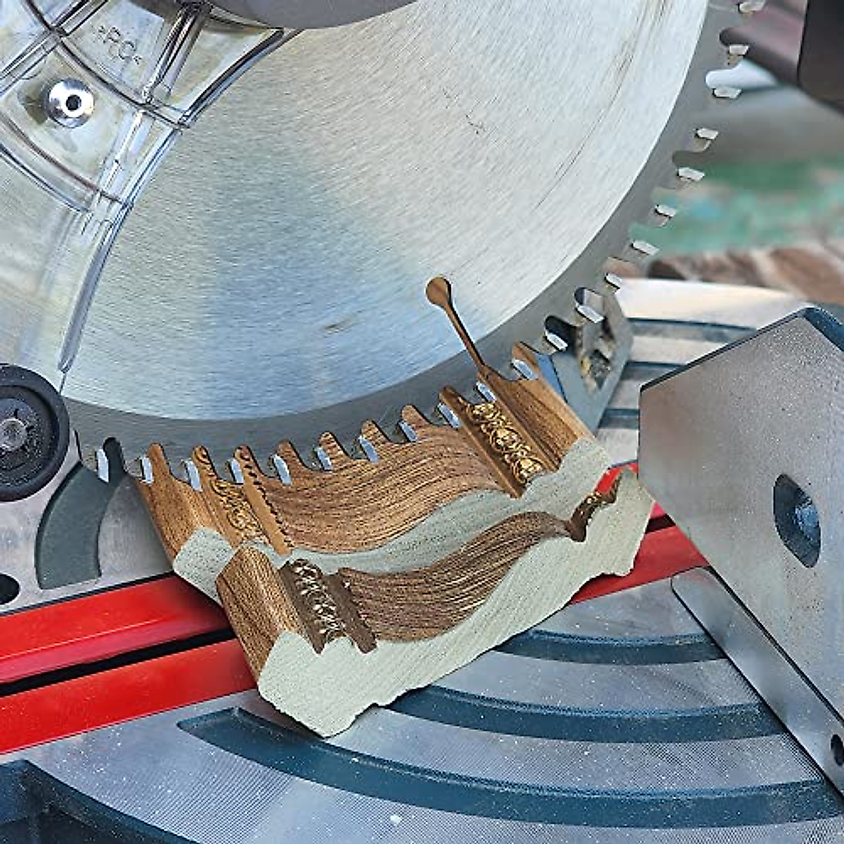 Miter Saw Protractor, Smart Protractor, Precisise Product, Heat-treated aluminum material, Crown Molding Tool, 360 Degree Rotational Construction Protractor for Carpenters