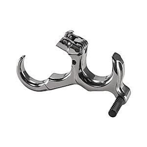 Scott Archery Ascent Micro Hinge Release 3 Medium, Silver (6013-3M)