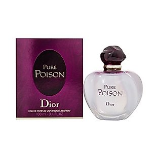 Christian Dior Pure Poison Eau de Parfum Spray, 3.4 Ounce, floral fragrance, Multicolor