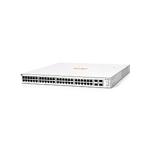 HPE Networking Instant On Switch Series 1930 48-Port Gb Smart-Managed Layer 2+ Ethernet Switch with PoE | 48x 1G | 4X SFP+ | 48x CL4 PoE 370W | US Cord (JL686B#ABA)