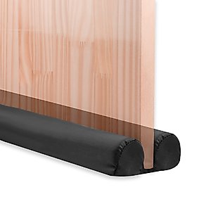 Adjustable Under Door Draft Stopper - Effectively Blocks Cold Air, Wind, Dust, and Reduces Noise - 30" Length