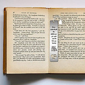 Never Underestimate Inspirational Bookmarks,Bookmark Tassels for Women, Book Lover, Bookworm, Book Accessories, Reading Gifts, Book Gifts,Birthday Christmas Gifts