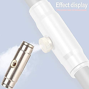 Padyrytu Brass Slip Connector for Misting System,3/8 inch Connector, 1000 PSI Rated, 10Pcs in one Package(Single Spray)