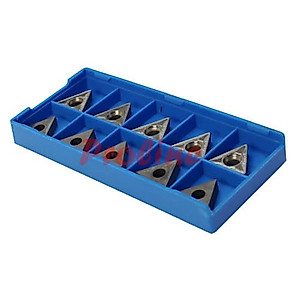 10 PC 1/2'' Inserts C6 Carbide Tip for Turning Tool Bit TCMT 32.52 Chipbreaker