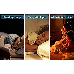 Wake Up Light Sunrise Alarm Clock for Kids, Heavy Sleepers, Bedroom, with Sunrise Simulation, Sleep Aid, Dual Alarms, FM Radio, Snooze, Nightlight, Daylight, 7 Colors, 7 Natural Sounds, Ideal for Gift