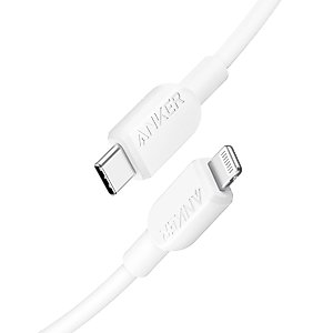 Anker 310 USB-C to Lightning Cable(White, 6ft), MFi Certified, Fast Charging Cable for iPhone 14 Plus 14 14 Pro Max 13 13 Pro 12 11 X XS XR (Charger Not Included)