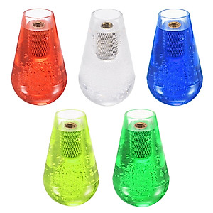 uxcell Ellipse Oval Joystick Head Rocker Ball Top Handle Arcade Game Replacement White Yellow Red Green Blue