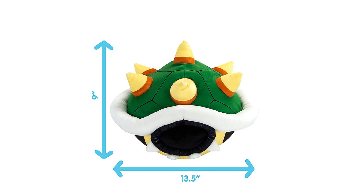 Super Mario Bowser Shell Plush - 15 Inch Collectible