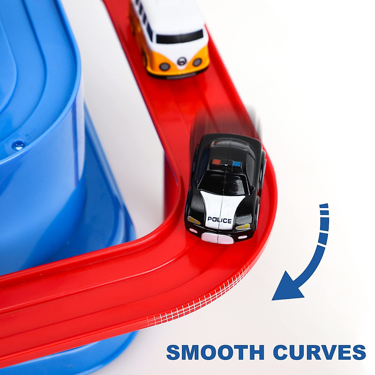 TOY Life Car Adventure Toys Race Track for Toddlers - Boy Toy & Race Tracks for Boys - Toddler Car Toys Preschool Educational Toy Cars for Kids 3 4 5 6 7 Year Old Car Track Gifts for Kids