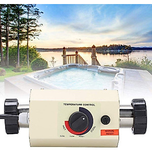 3KW 220V 240V Electric Water Heater Thermostat SPA Bath Heater Pump,Premium Quality Water Heater Thermostat Swimming Pool Thermostat Portable Pool Heater