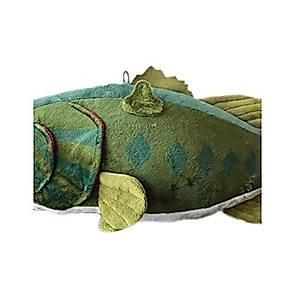 ADORE 17" Cranky the Largemouth Bass Fish Stuffed Animal Plush Walltoy Wall Mount