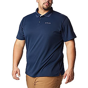 Columbia Men's Utilizer Polo, Collegiate Navy, Large