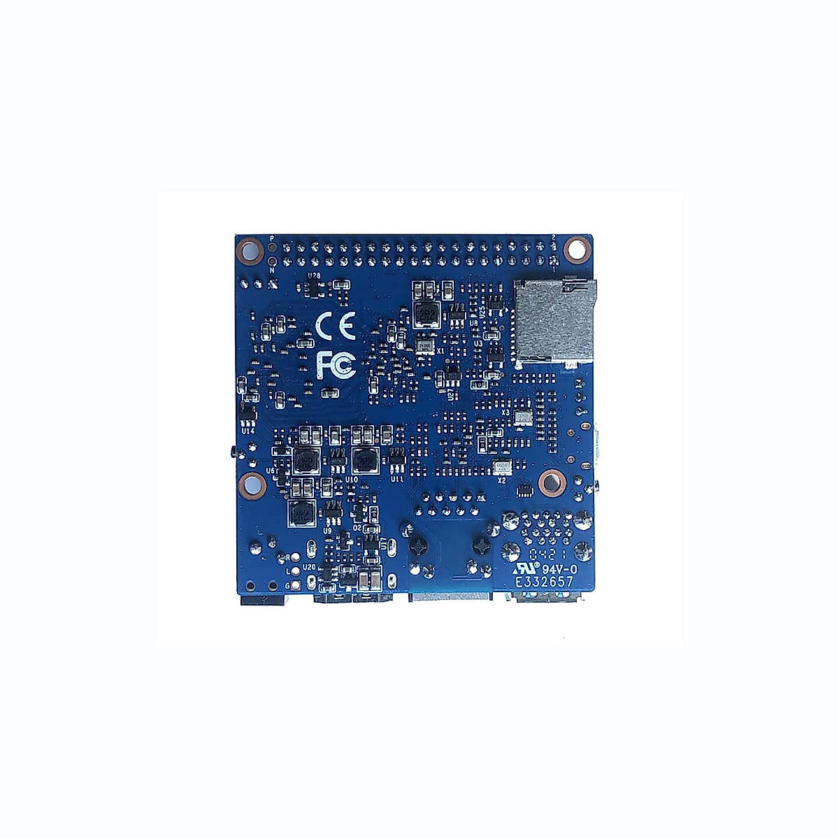 WayPonDEV Banana Pi BPI-M2 Pro Amlogic S905X3 Soc Quad Core Single Borad Computer onboard RT8821CU Wi-Fi & BT with 2GB LPDDR4 and 16GB eMMC Storage Support Android and Linux