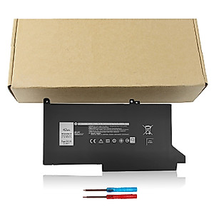Shyarweyy 42Whr 11.4V Battery DJ1J0 for Dell Latitude 12 7280 E7280 7290 E7290 13 7380 E7380 7390 E7390 14 7480 E7480 7490 E7490 Series DJ1JO P28S P28S001 451-BBZL KHY0C K8X0T1 ONFOH PGFX4 C27RW