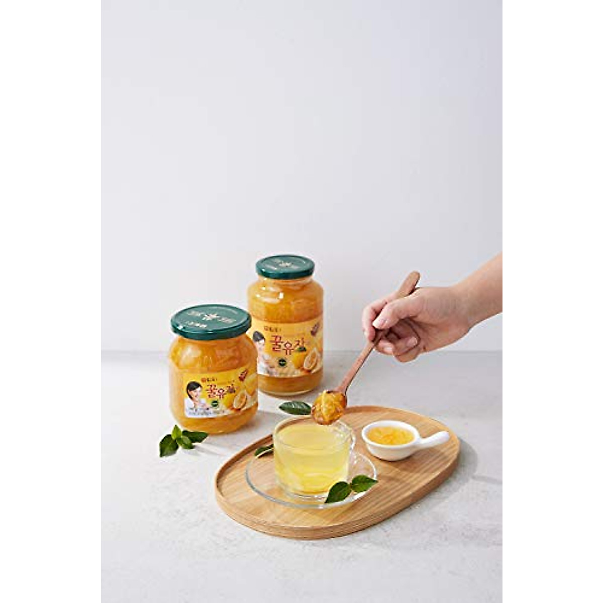 Damtuh Korean Honey Citron Tea, Citron Tea with Honey, Yuzu Marmalade, Yuzu Sauce for Salad, Citron Spread, Honey Citron Jam, 27.16 Oz 700g