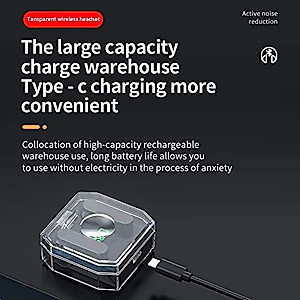 MUMICO 2023 New Wireless Bluetooth Earbuds -Digital Display, Noise Reduction, Waterproof, HD Mic, 360° Immersion Surround Sound, Large Capacity Battery Life, Suitable for Games, Sports