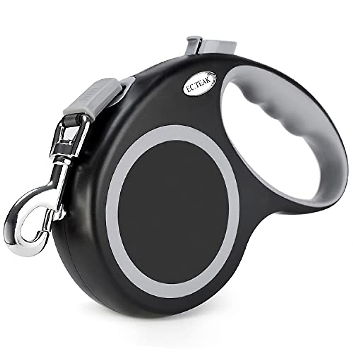 EC.TEAK Retractable Dog Leash, 26 FT Dog Walking Leash for Medium Large Dogs up to 110lbs, One Button Break & Lock, Heavy Duty No Tangle