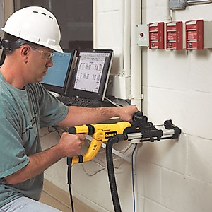 DEWALT D25301D Dust Extractor Telescope with Hose for SDS Rotary Hammers , Black