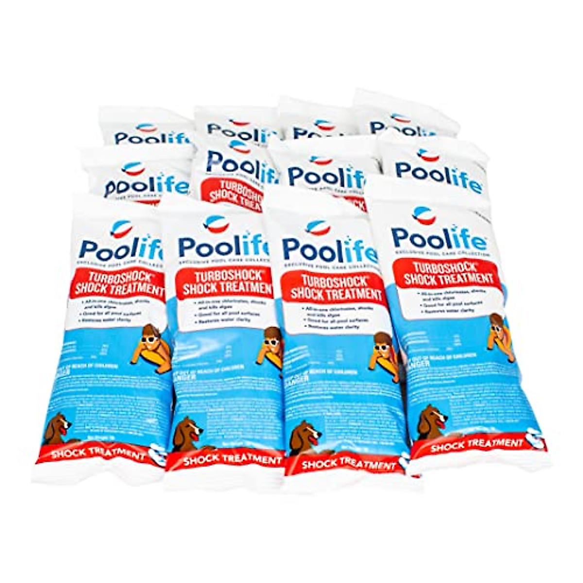 POOLIFE Turbo Shock 1 Lbs Bags (12)