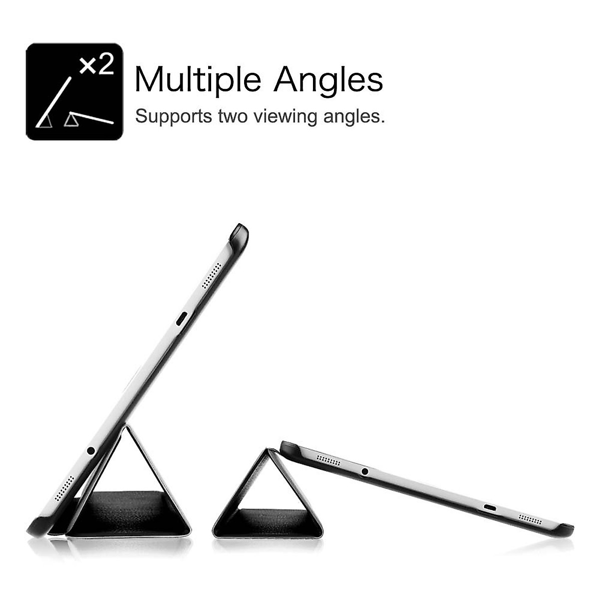 Fintie Slim Shell Case for Samsung Galaxy Tab S2 9.7 - Ultra Lightweight Protective Stand Cover with Auto Sleep/Wake Feature for Samsung Galaxy Tab S2 9.7 Inch Tablet, Black