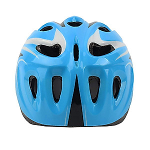 Adjustable Protective Helmet Kids Protective Gear Knee Elbow Pads Wrist Guard Outdoor Sports Safety Bike Scooters Skateboards (Blue)