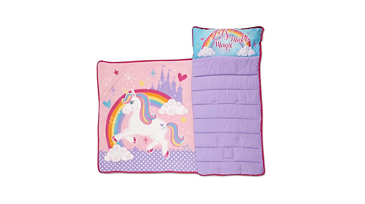Funhouse Unicorn Nap Mat Set - Perfect for Toddlers