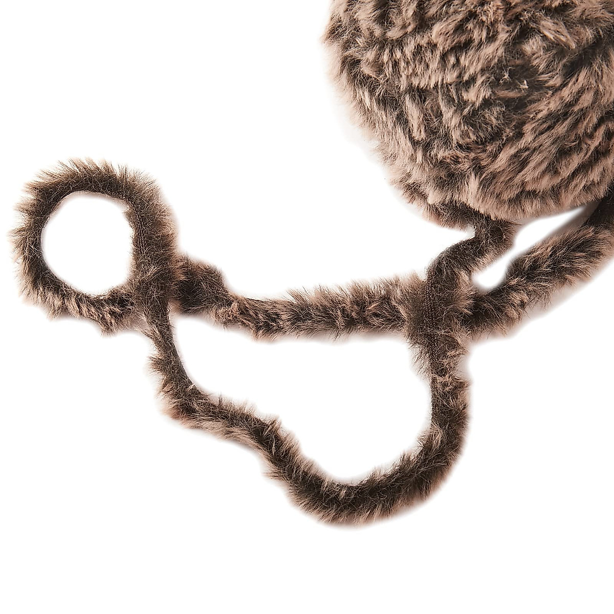 BEEFLYING Soft Fur Fluffy Plush Thick Knitting Yarn Fur Wool Thread Super Soft Fur Crochet Yarn for Scarf Coat Hat Rugs