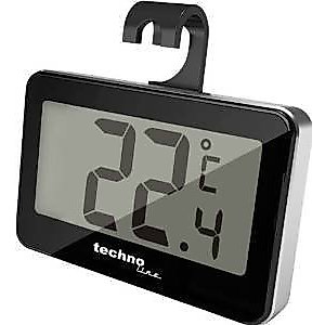 Britta Products Technoline Refrigerator Freezer Fridge Thermometer - Black