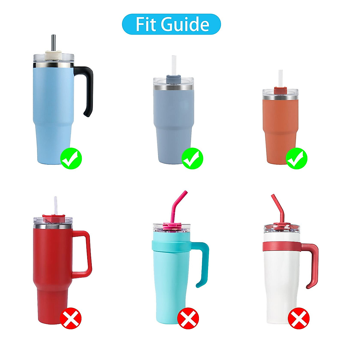 2Pcs Silicone Boot Sleeve for Stanley 40oz Quencher Adventure & IceFlow 30oz 20oz, Protective Water Bottle Bottom Sleeve Cover, Stanley Tumbler Cup Accessories, Pink