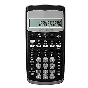 CUJUX 12 Plastic Financial Calculation Students Financial Calculator School Office Supplies