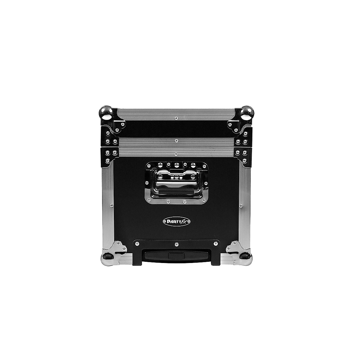 Silent Sound System Rolling PartyFX ProX Multipurpose Locking Flight Case w/Rubber Lining and Handle
