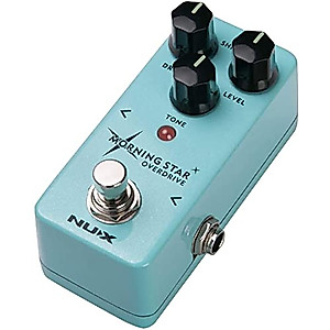 Briskdrop NUX Morning Star Overdrive Guitar Effect Pedal Bundle with Power Supply morningstarbundle1