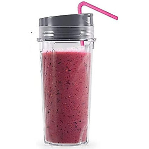 Ninja Single Serve 16-Ounce Cup Set for BL770 BL780 BL660 Professional Blender (1 pack)