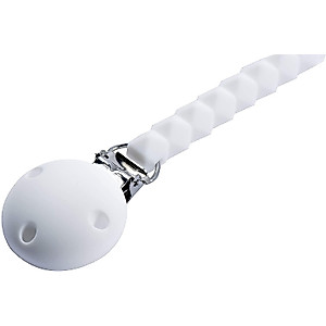 Kids Heroes Fox Teething Toy and Mitten Teether to Soothe Baby Boy Sore Gums, Teething Pacifier Clip, Grey