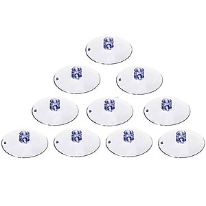 10pcs Strong Suction Cup Transparent Suction Cup Wall Hooks Hanger for Kitchen Bathroom Window Sucker Wall Hangers Fashion