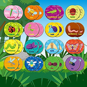 Matching Game - 16 Pairs Bug Insect Memory Games for Kids 3 and Up,Toys for 3 Year Old Boys,Non Toxic Preschool Learning Activities Educational Memory Card Games for Kids