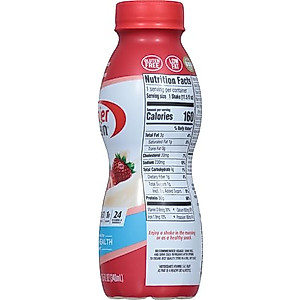 Premier Protein Shake, Strawberries & Cream, 30g Protein, 1g Sugar, 24 Vitamins & Minerals, Nutrients to Support Immune Health,11.5 fl oz